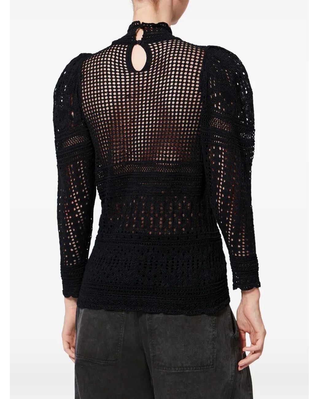 Isabel Marant Dahara Sweater in Black | Lyst UK