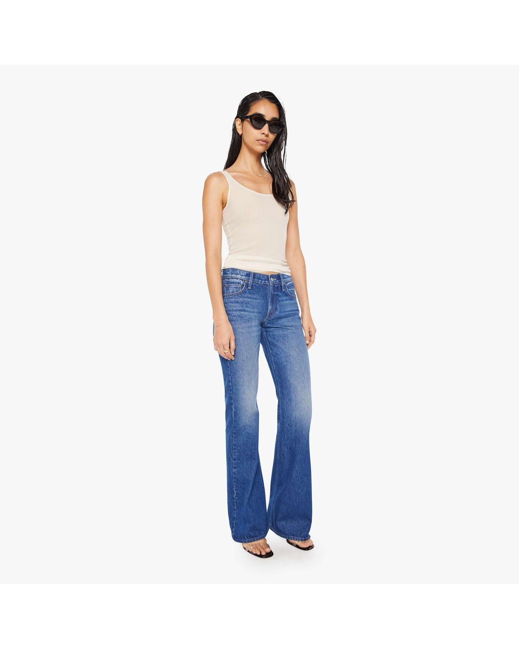 Mother Snacks! The Takeout Scrumptious Jeans in Blue | Lyst