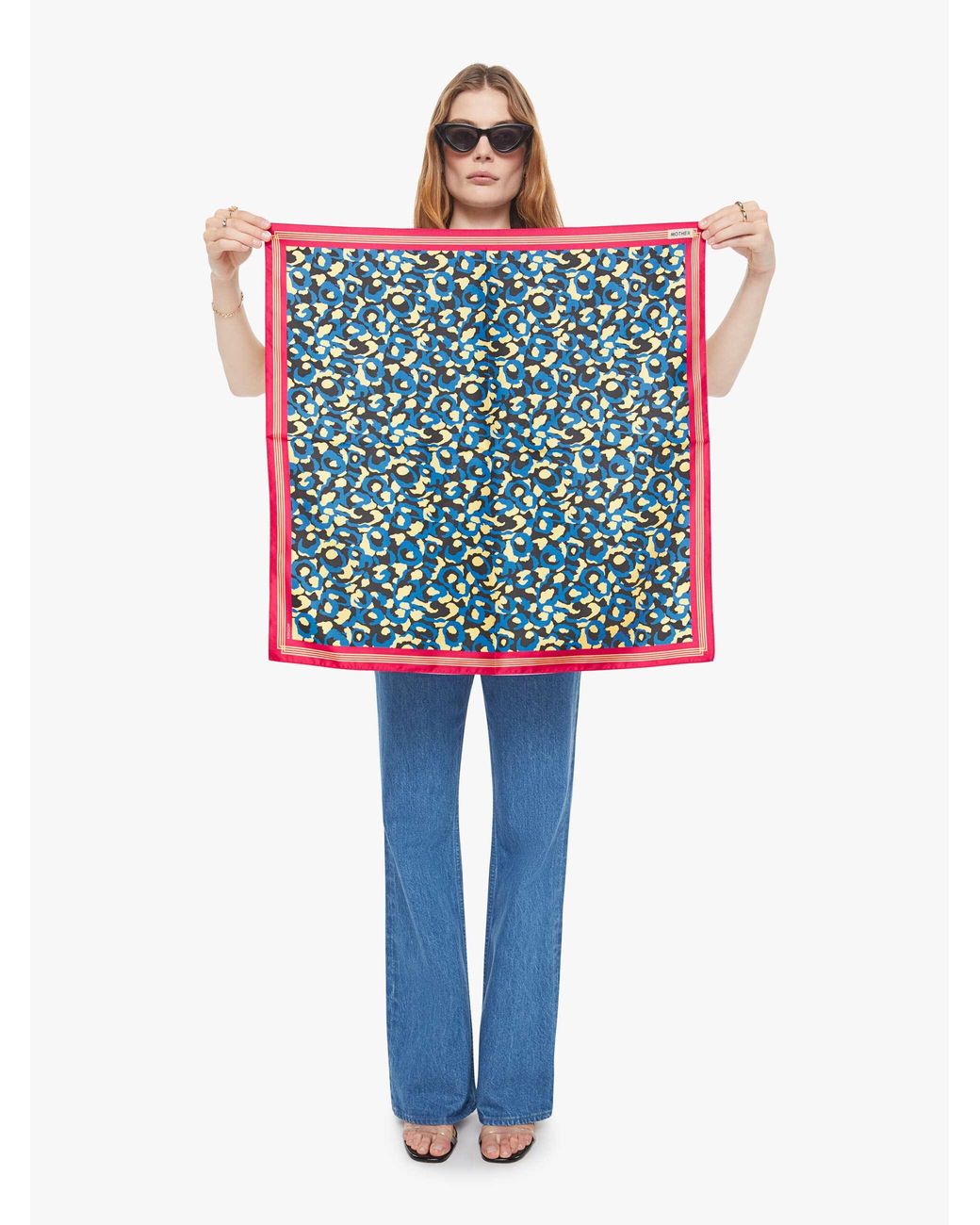 Mother The Scarf It Down Soft Spot in Blue | Lyst