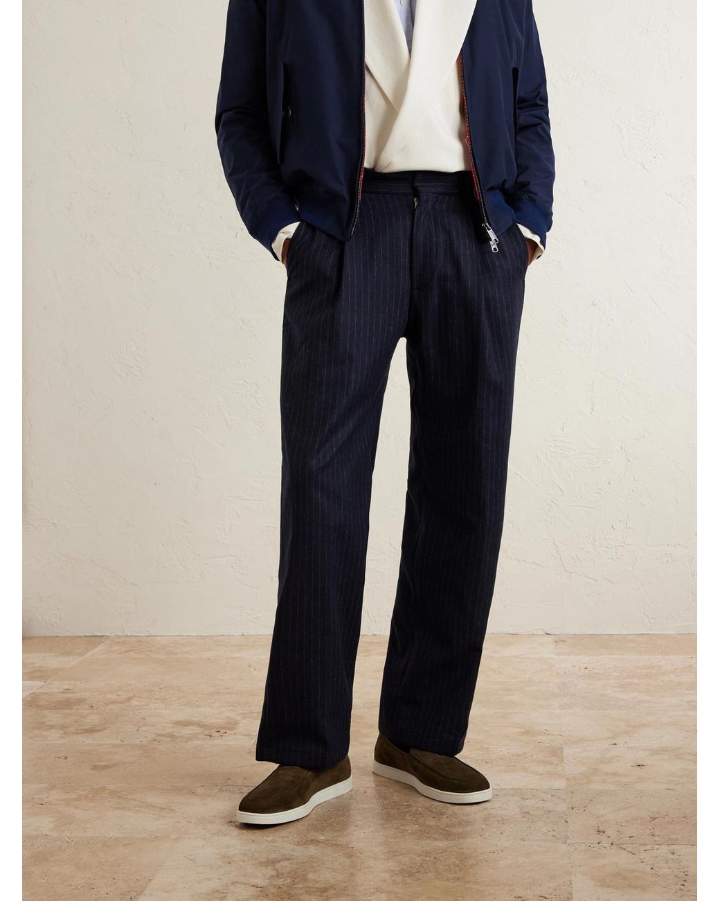 Church's Peebles Suede Loafers in White for Men | Lyst UK