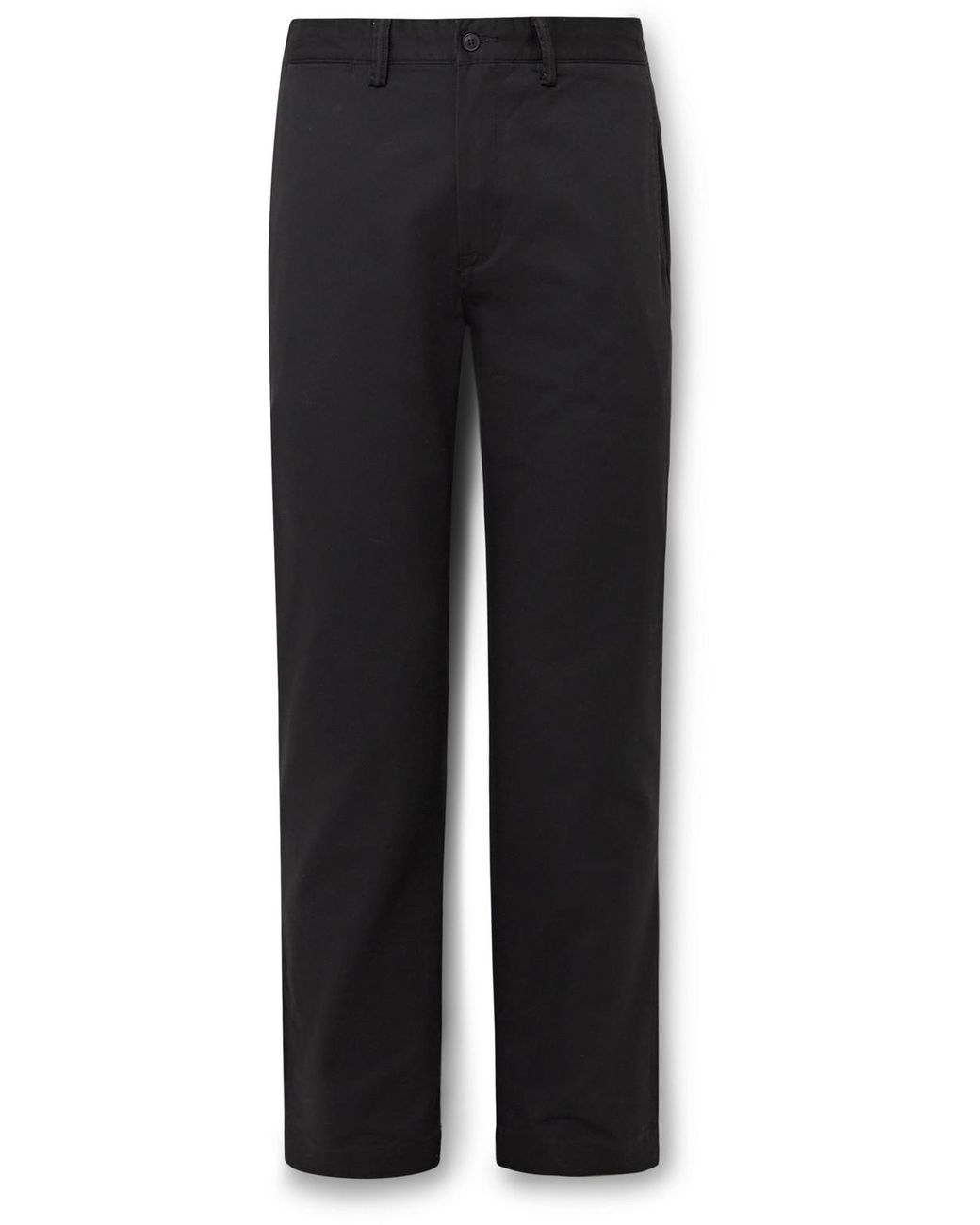Polo Ralph Lauren Bedford Slim-fit Straight-leg Cotton-blend Twill Chinos in Black for Men | Lyst