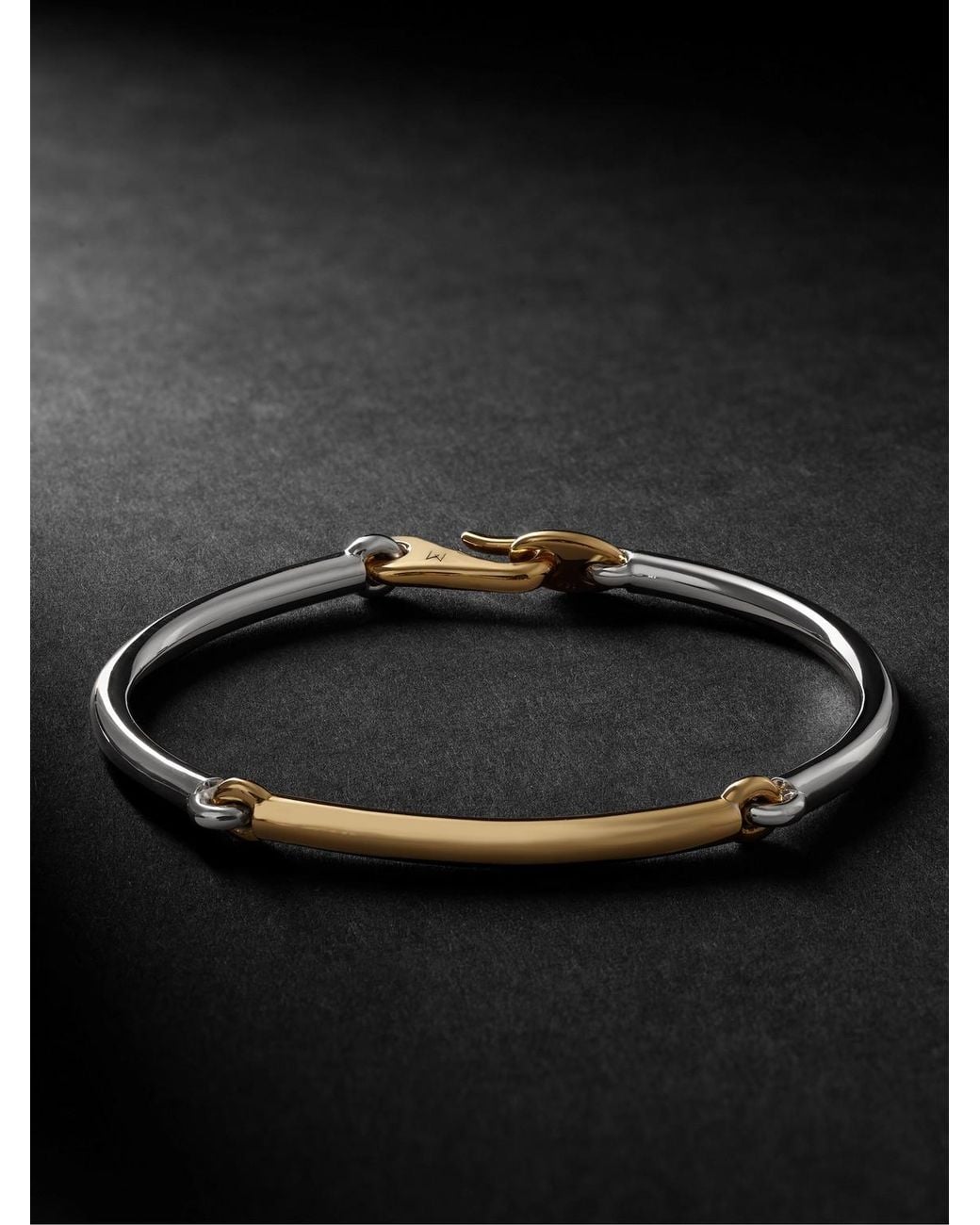 MAOR The Solstice 18-karat White And Yellow Gold Bracelet in Metallic ...