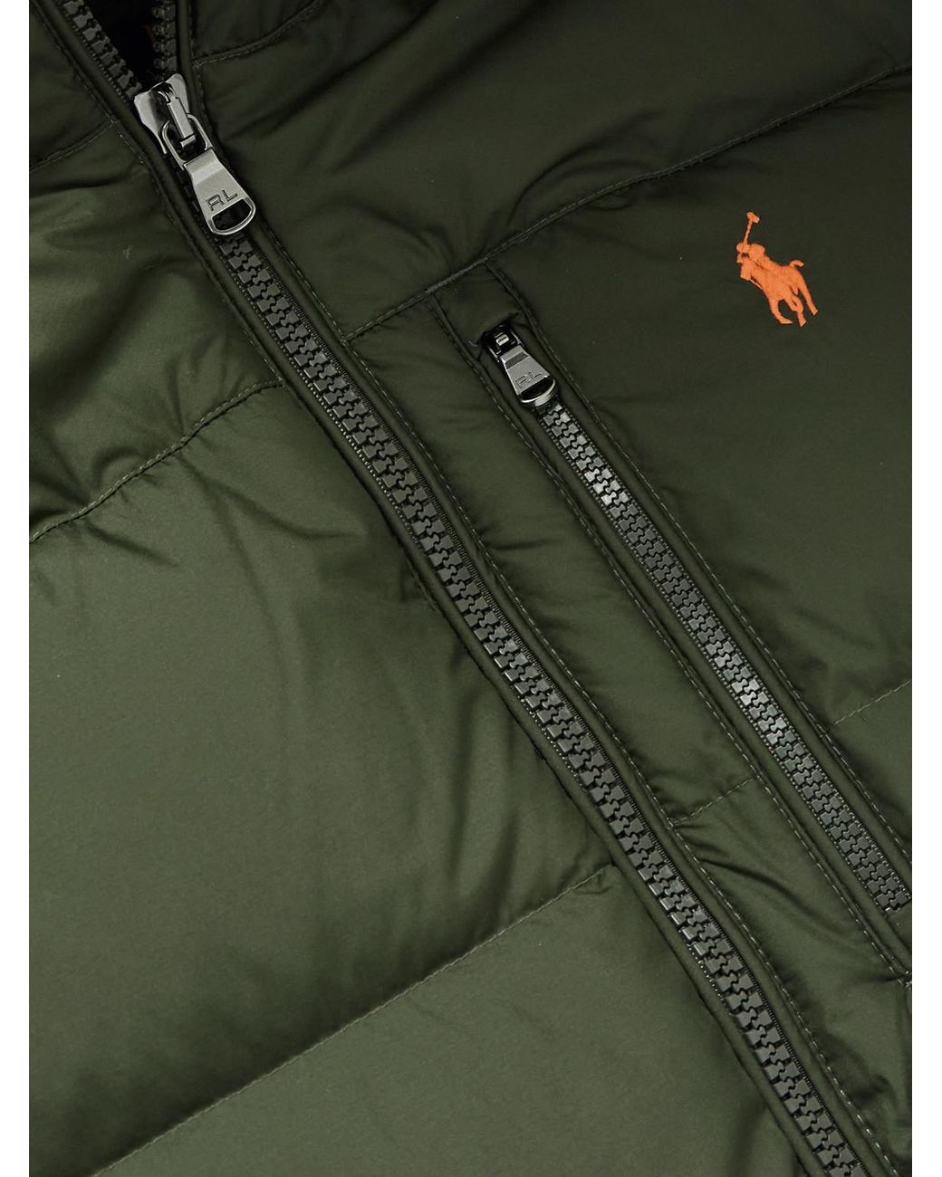 Polo Ralph Lauren Gorham Logo-Embroidered Quilted Recycled-Ripstop ...