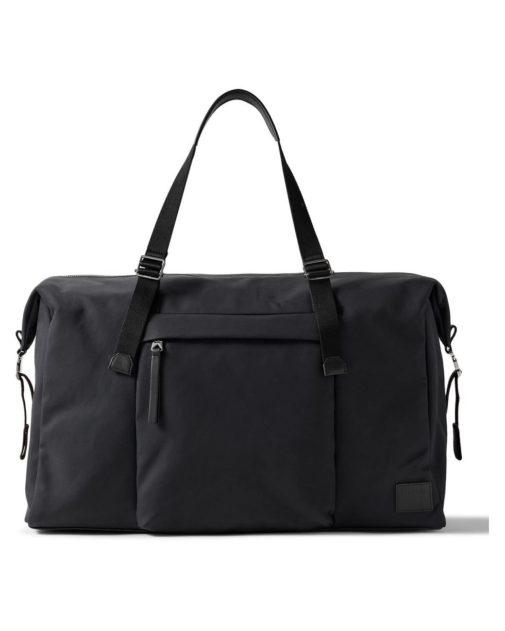 Paul Smith Leather-trimmed Shell Holdall in Black for Men | Lyst