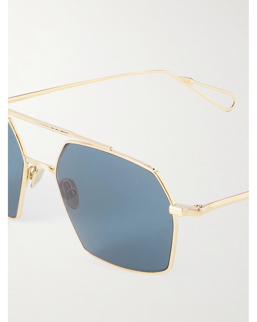 Ahlem Haussmann Aviator-Style-Tone Sunglasses in Blue for Men | Lyst UK