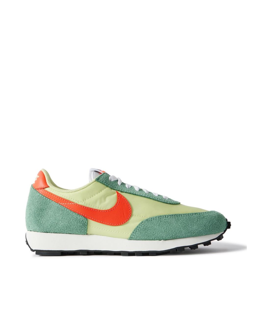 Nike Daybreak Sp Leather-Trimmed Suede And Shell Sneakers in Green for ...