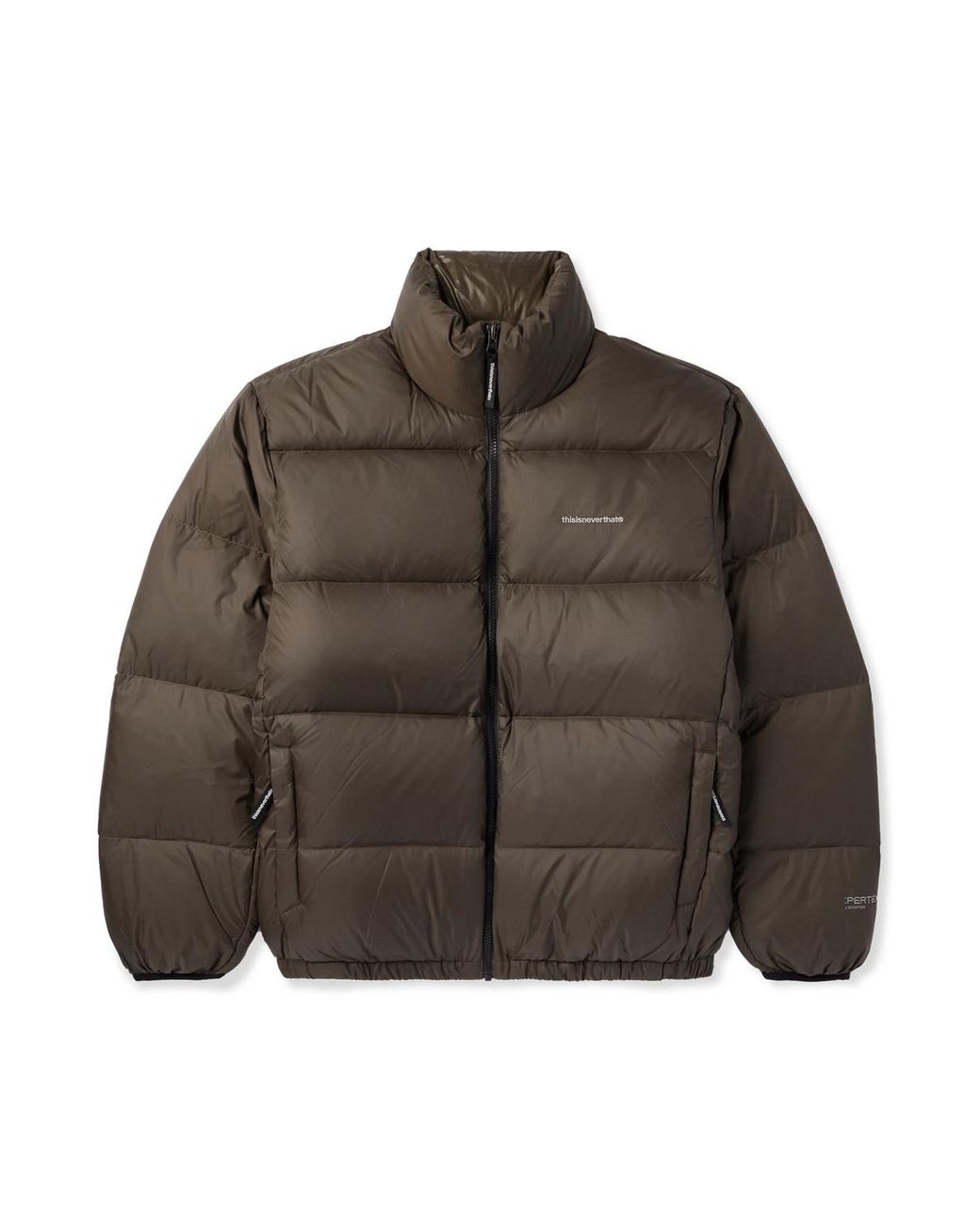 thisisneverthat Logo-Embroidered Quilted Pertex Quantum Down Jacket in ...