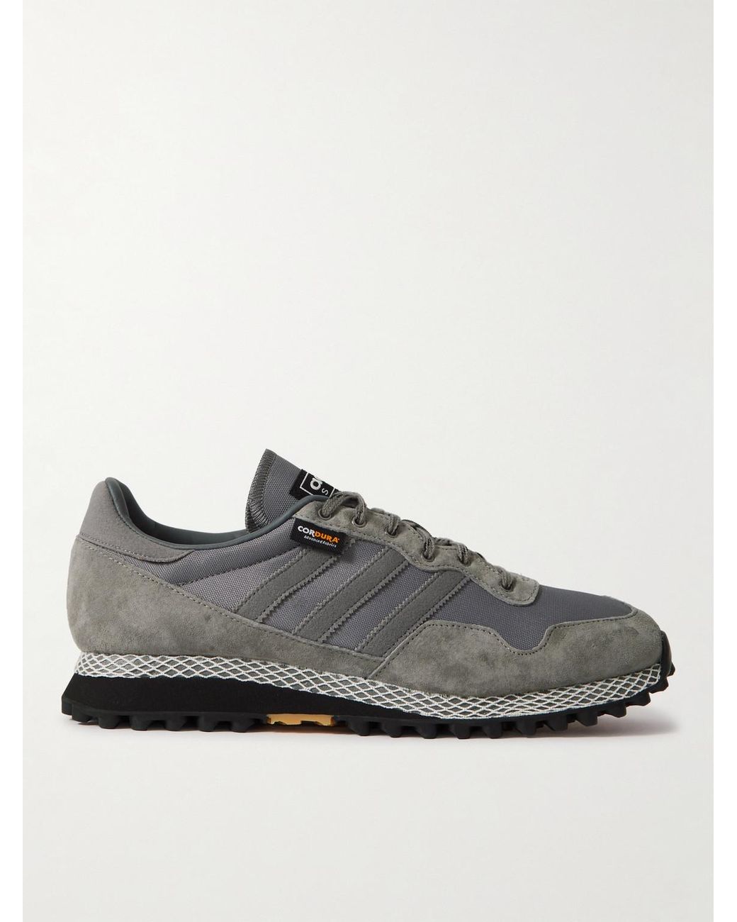 adidas Originals Moscrop 2 Spzl Cordura And Suede Sneakers in Grey for ...