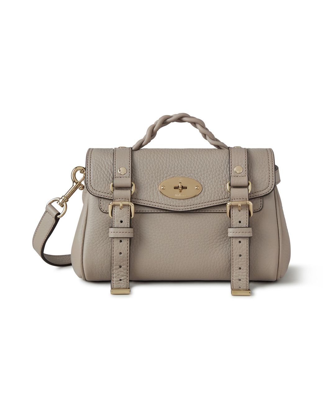Mulberry Mini Alexa Cashmere Taupe | Lyst