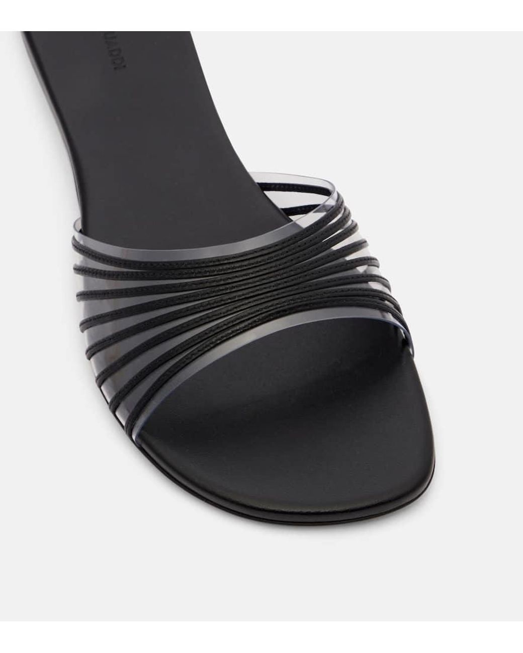 AMINA MUADDI Mookie Slides in Black | Lyst UK