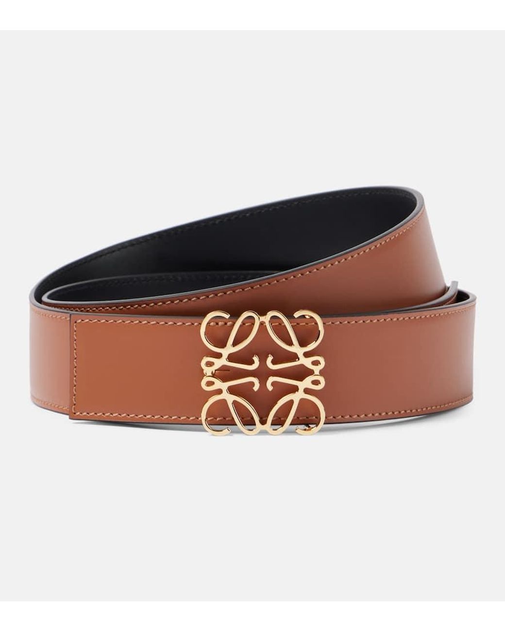 Loewe Anagram Reversible Leather Belt | Lyst UK