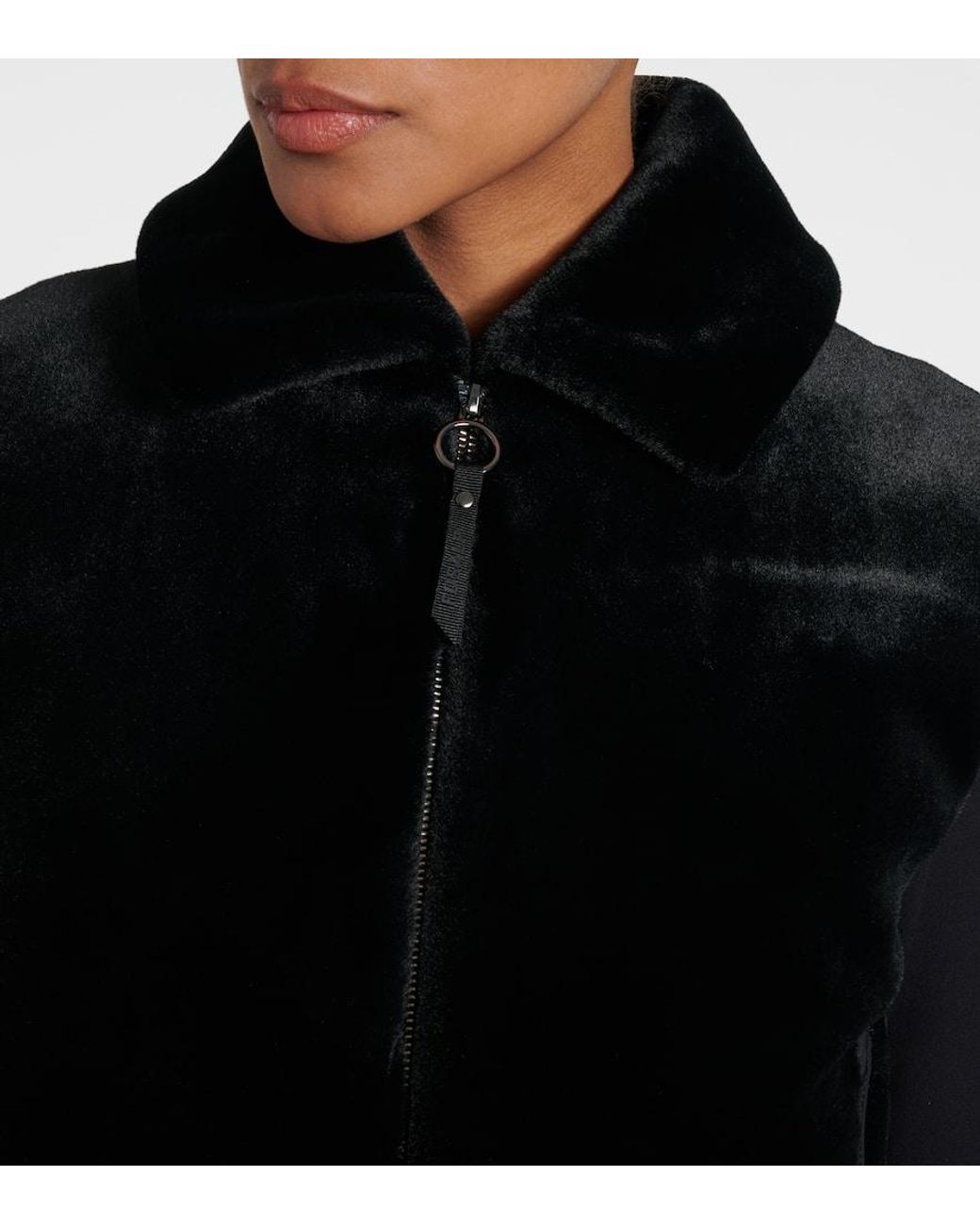 Fusalp Piagina Zip-Up Vest in Black | Lyst