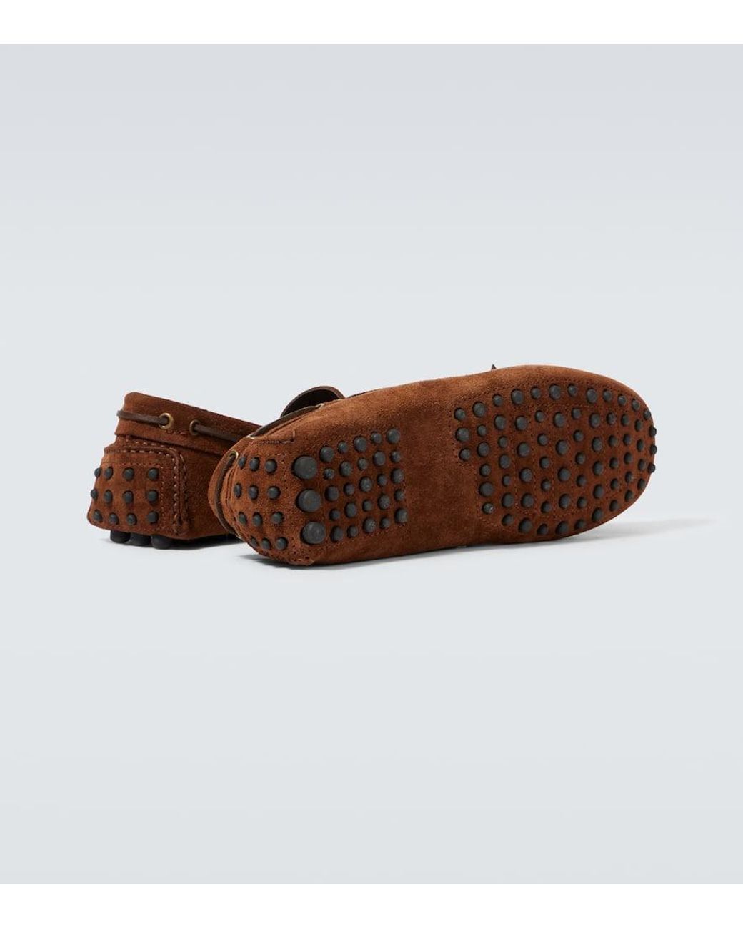 Tom Ford Rod Suede Driving Shoes in Brown for Men | Lyst UK