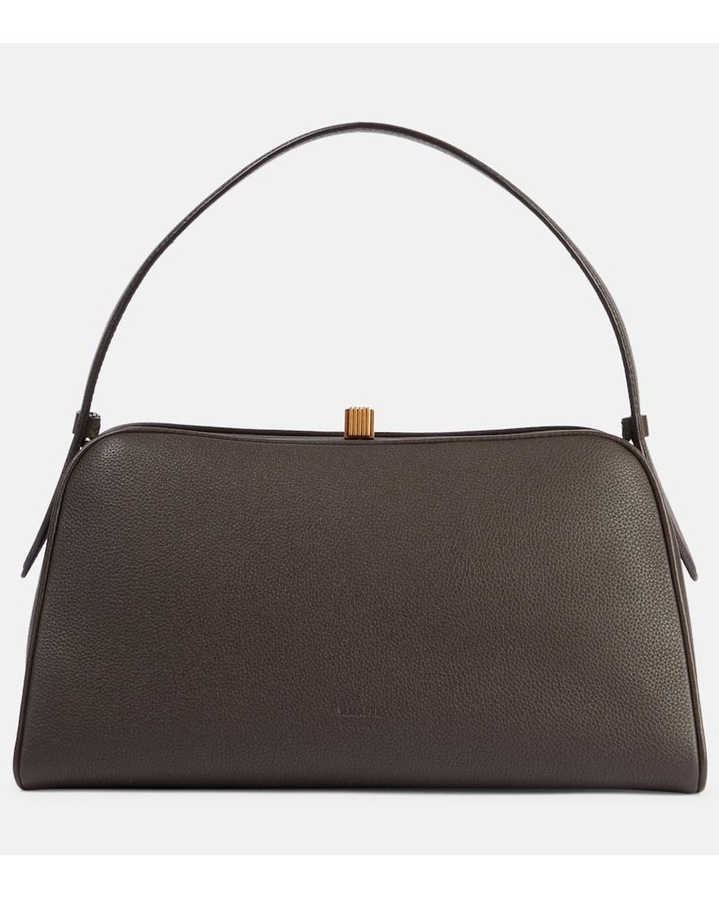 KHAITE Cate Leather Tote Bag in Black | Lyst