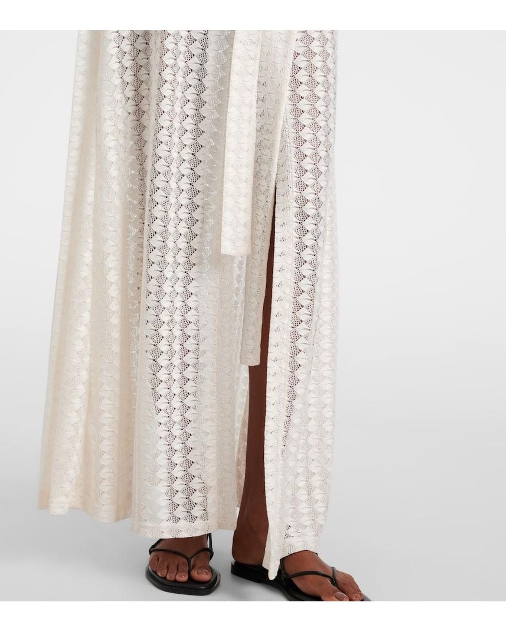 Melissa Odabash Melissa Wrap Dress in White | Lyst