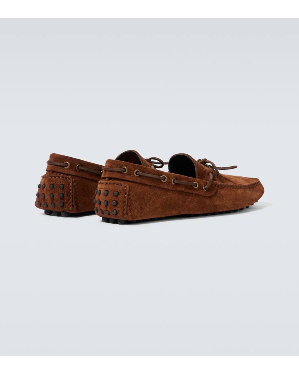 Tom Ford Rod Suede Driving Shoes in Brown for Men | Lyst UK