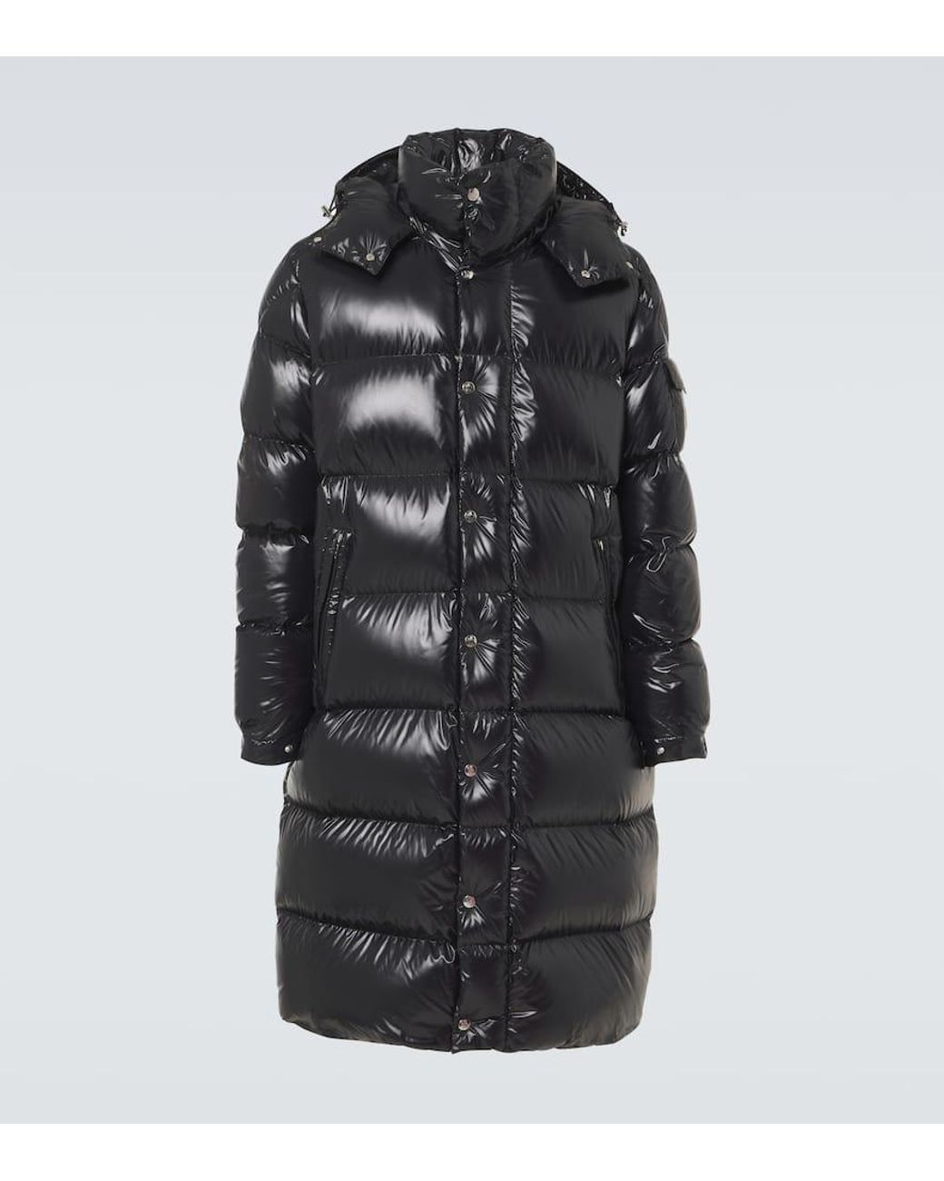 Moncler Hanoverian Down Coat in Black for Men | Lyst