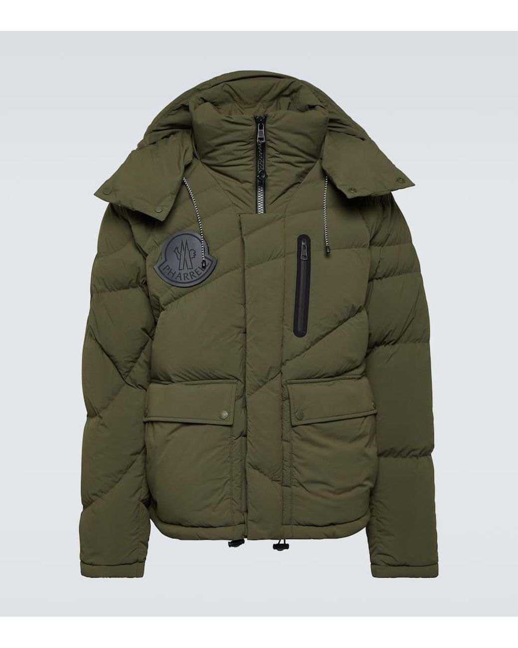 Moncler Genius X Pharrell Williams Chestnut Down Jacket in Green for ...