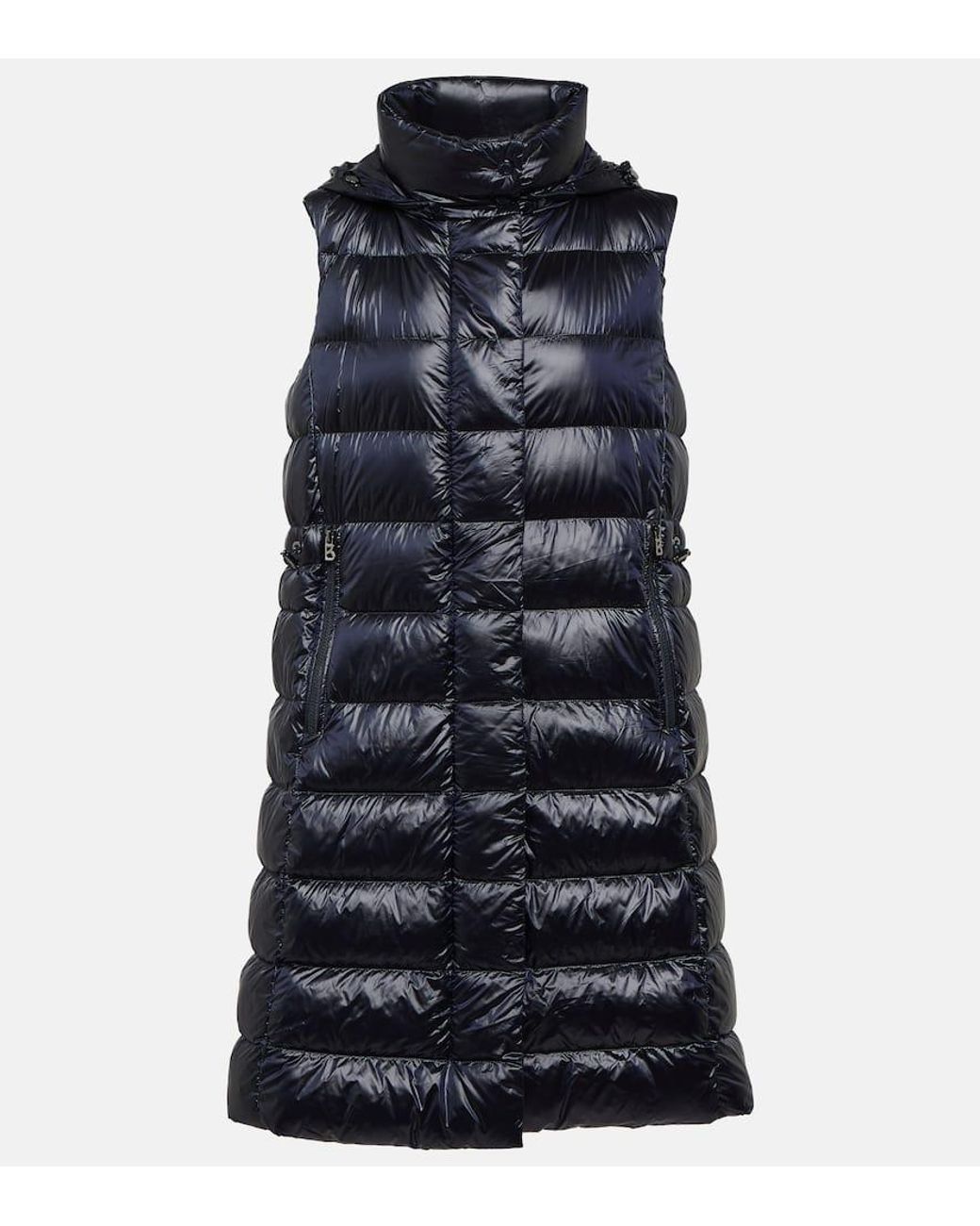 Bogner Lisa Down Vest in Blue | Lyst