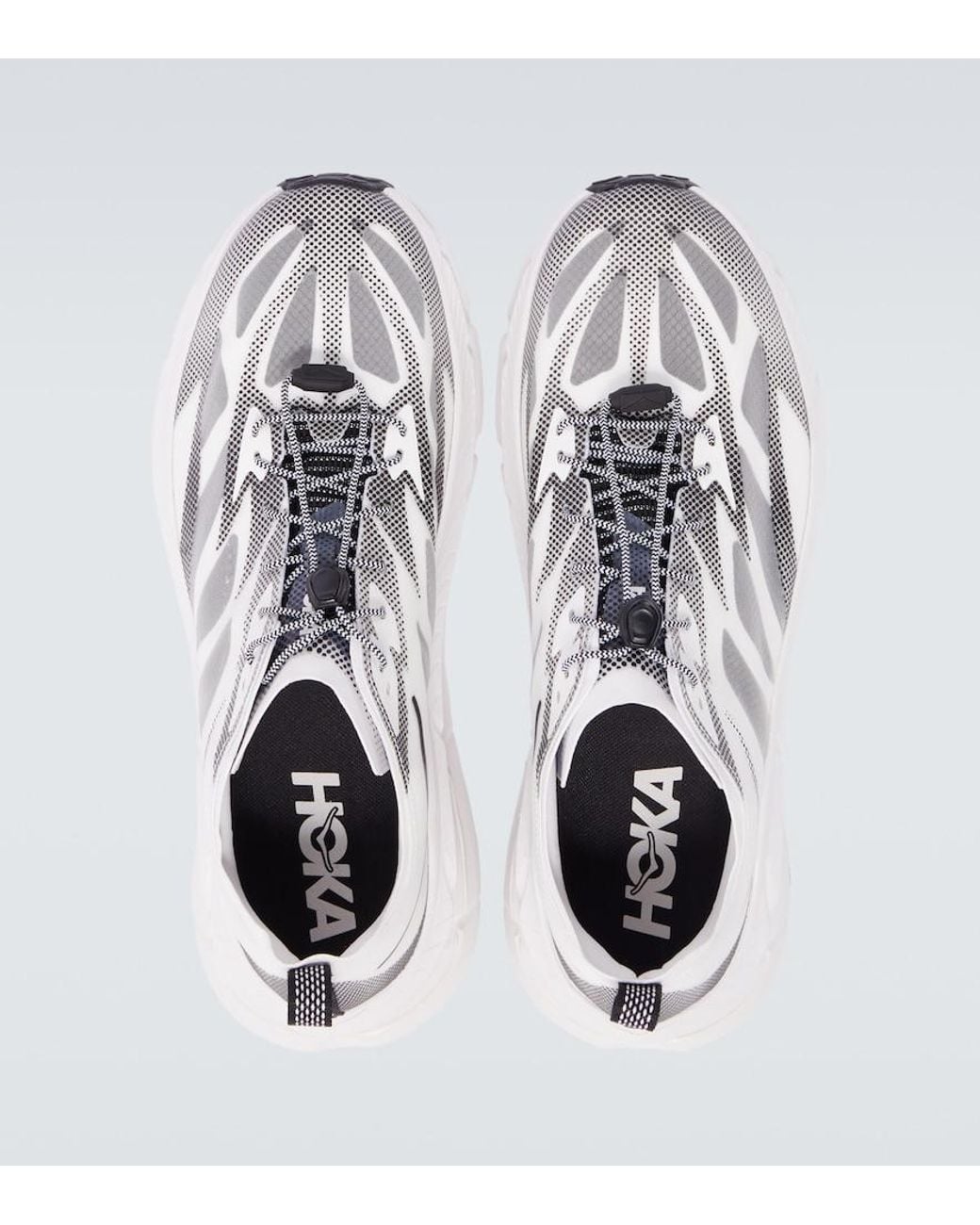 Hoka One One Mafate Speed 4 Lite Trail Running Shoes in White for Men ...