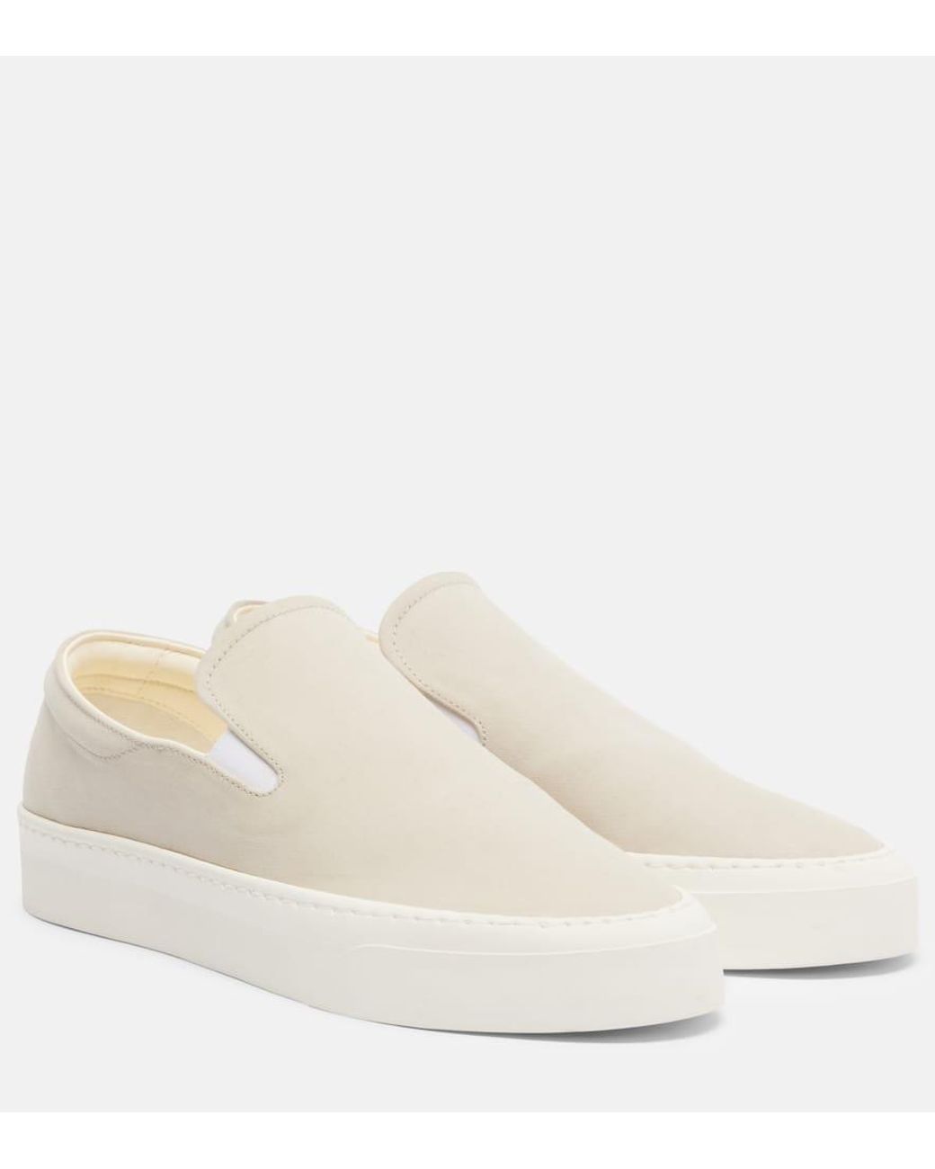 The Row Mh Sneakers in White | Lyst UK