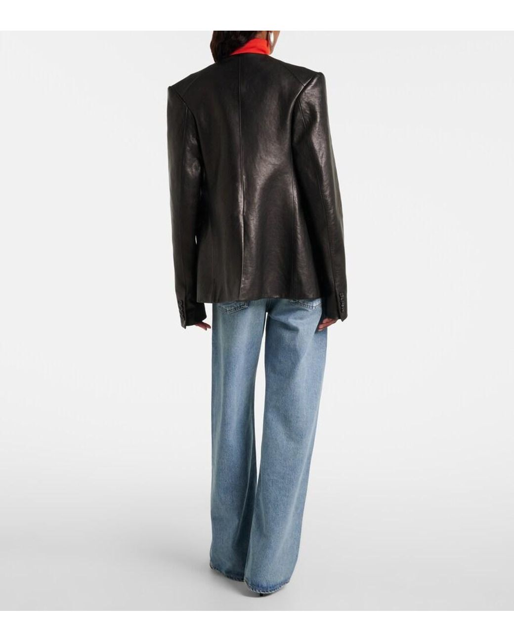 Agolde Arc Criss Cross Wide-Leg Jeans in Blue | Lyst