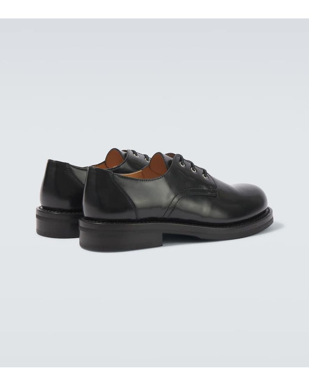 Our Legacy Reception Leather Derby Shoes in Black for Men | Lyst UK
