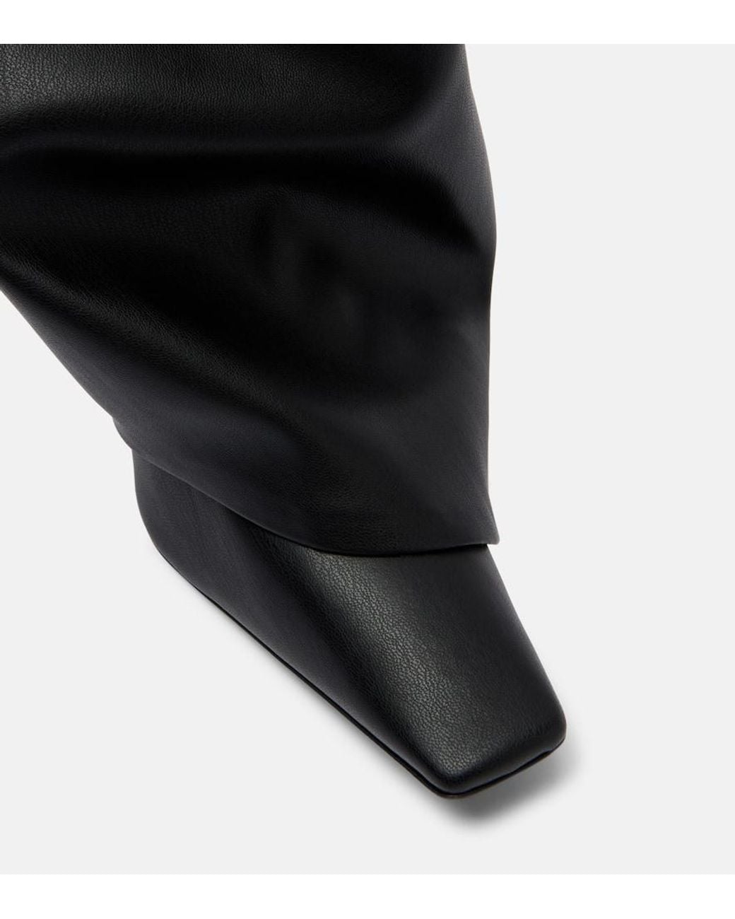 The Attico Robin Otk 95 Over-The-Knee Boots in Black | Lyst