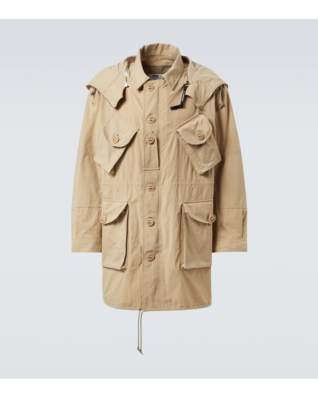 Junya Watanabe X C.P. Company Goggle Parka in Natural for Men | Lyst