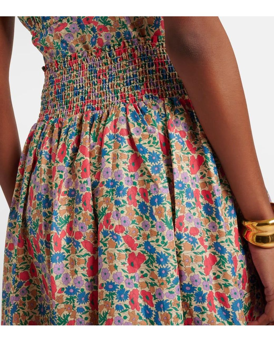 Montce Millie Floral Cotton Maxi Skirt | Lyst UK