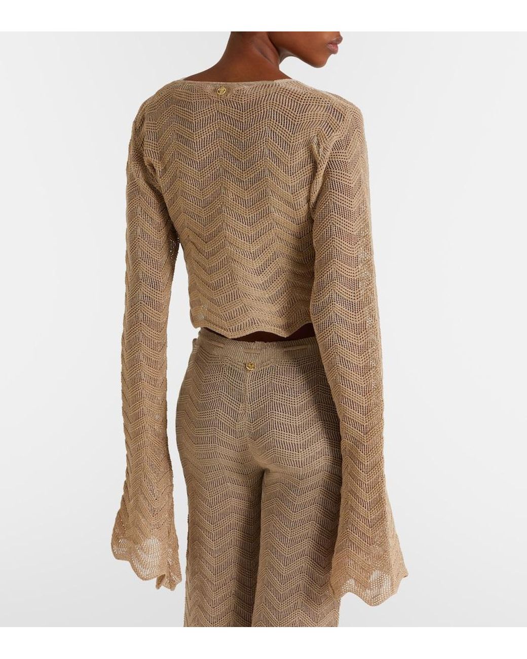 Bananhot Corin Cardigan in Natural | Lyst