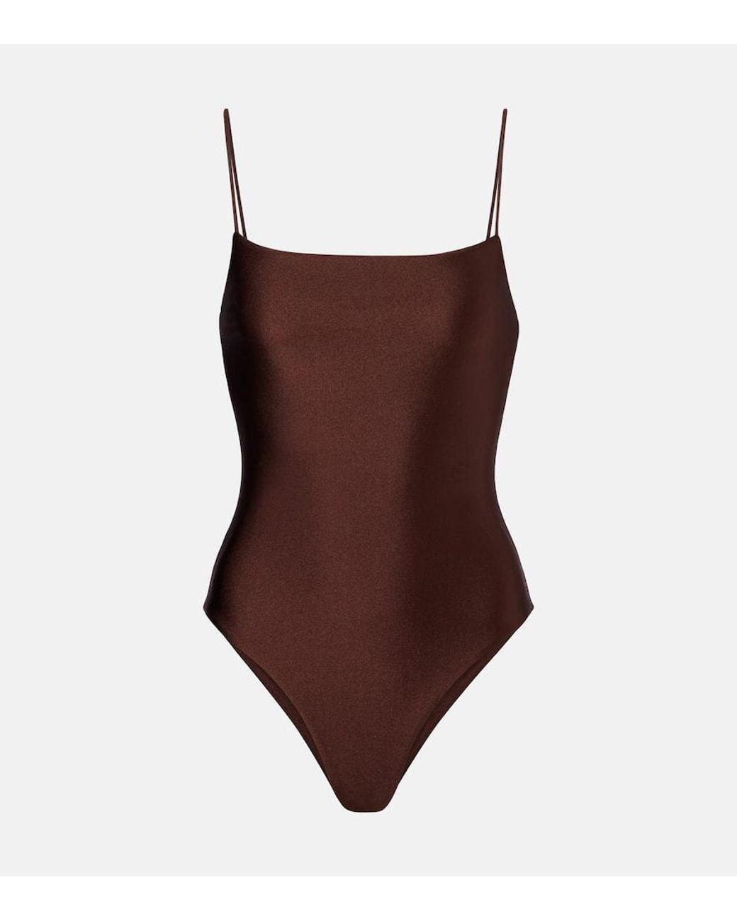 JADE Swim Layla One Piece Swimsuit in Brown | Lyst