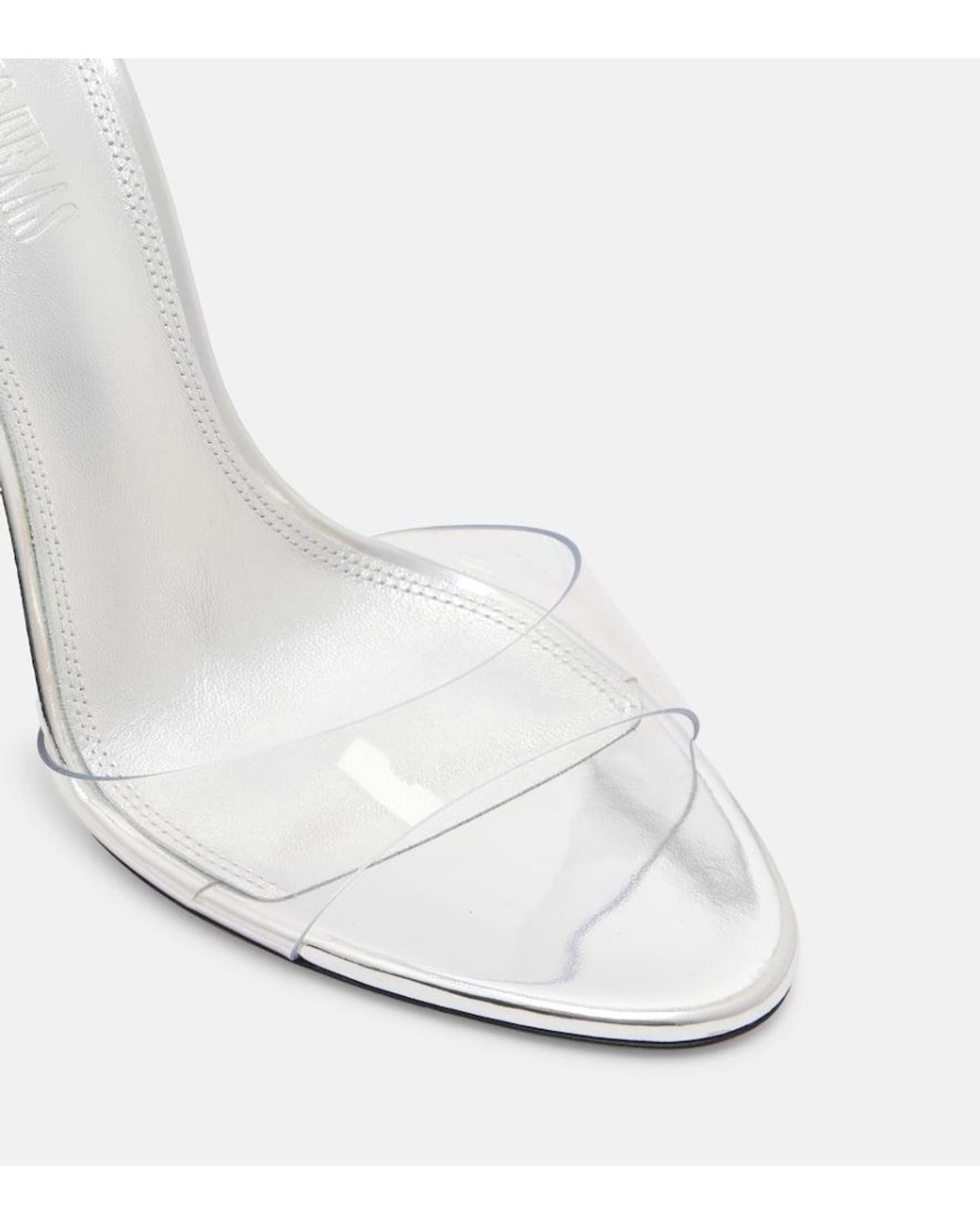 Paris Texas Lidia 105 Patent Leather Mules in White | Lyst