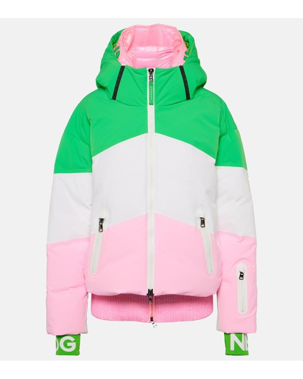 Bogner Vila Quilted Ski Jacket in Green | Lyst
