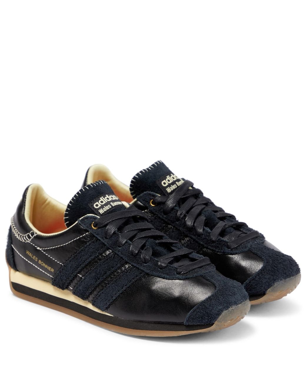 adidas X Wales Bonner Country Sneakers in Blue | Lyst