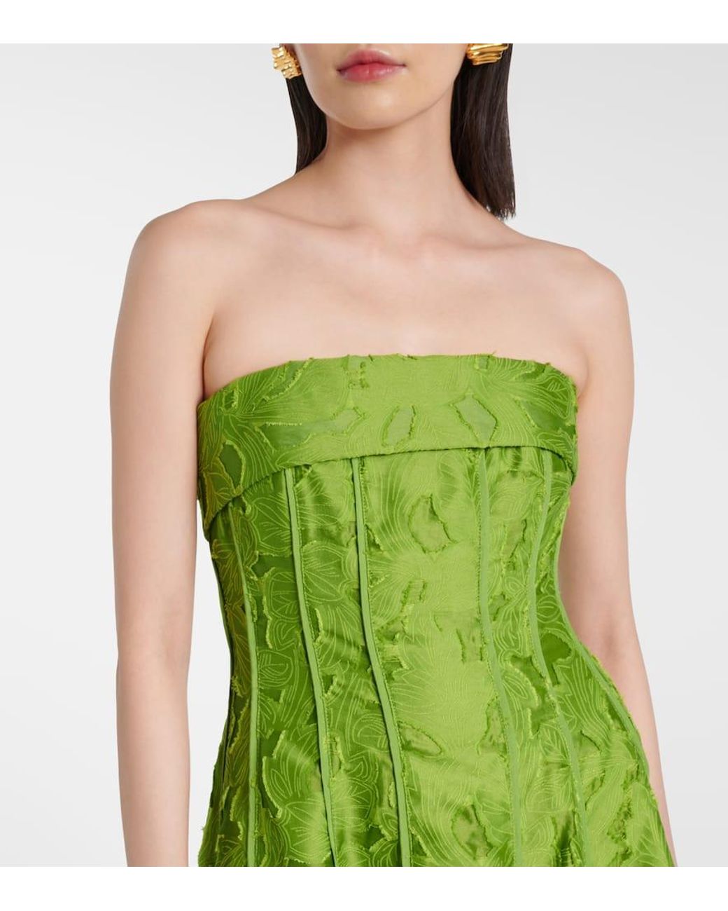 Jonathan Simkhai Green Dress