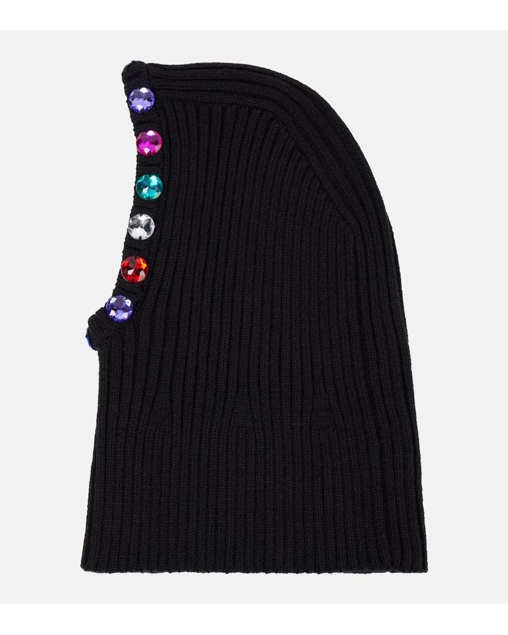 Goldbergh Luciana Embellished Ski Mask in Black | Lyst