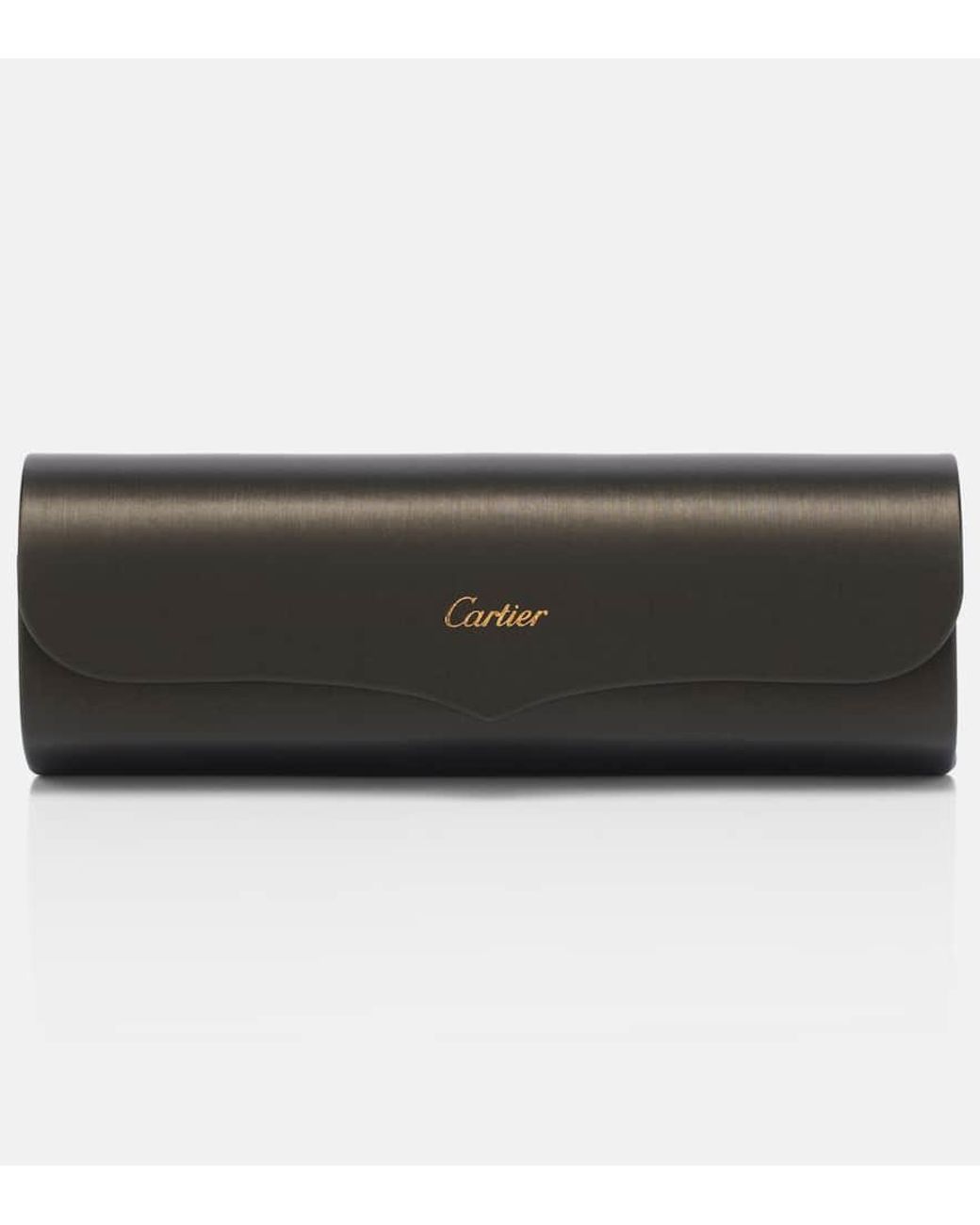 Cartier Panthere De Cartier Cat-Eye Sunglasses in Brown | Lyst UK