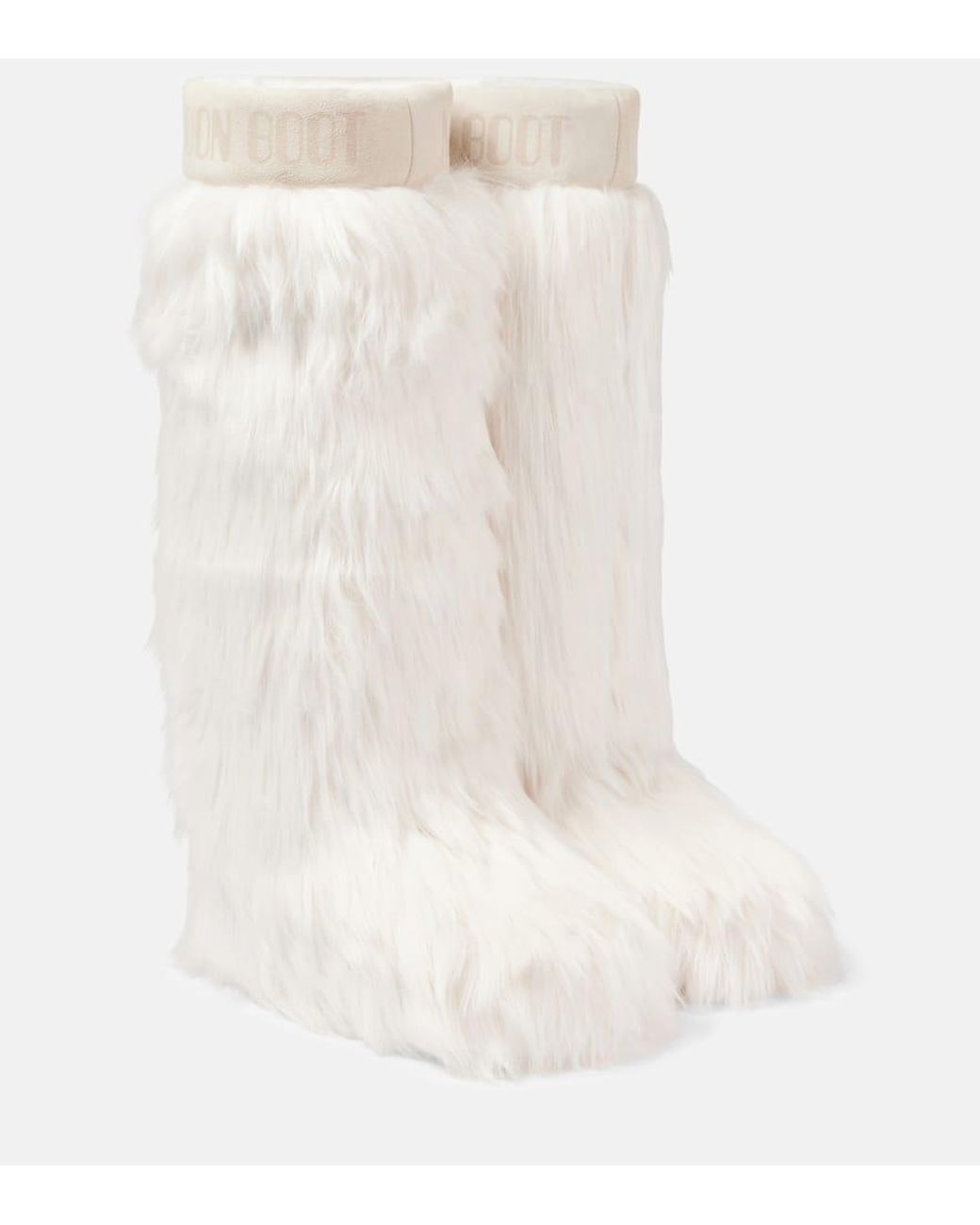 Moon Boot Icon Yeti Extra Snow Boots in White | Lyst