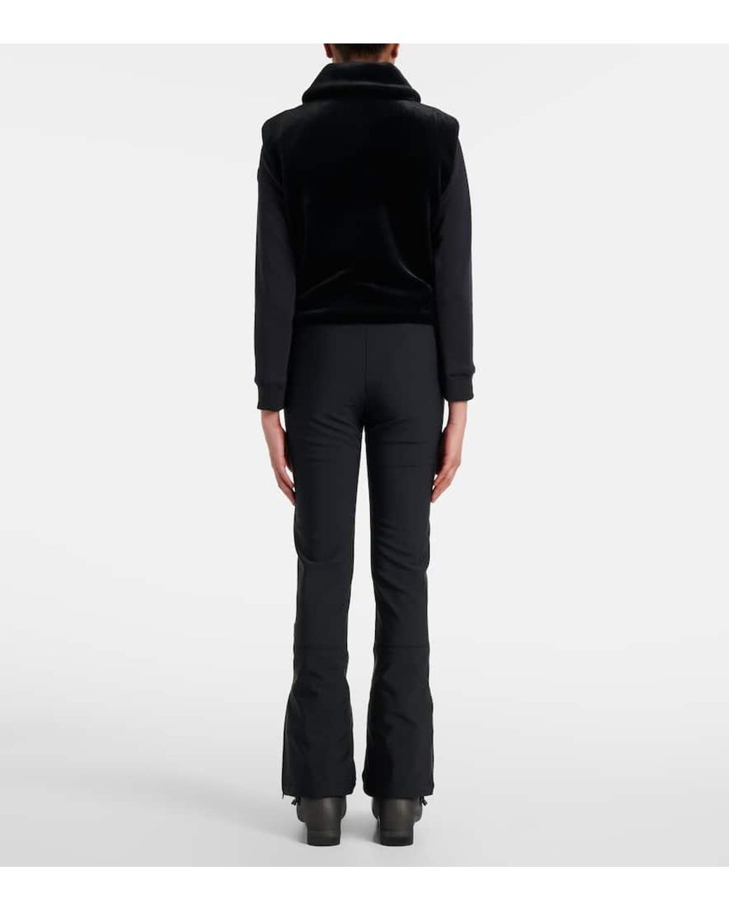 Fusalp Piagina Zip-Up Vest in Black | Lyst