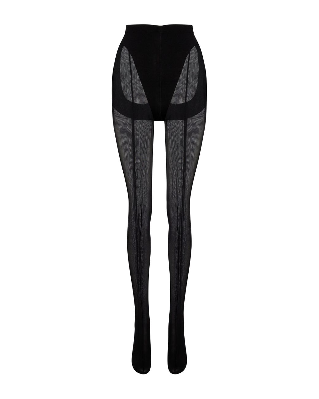 Mugler X Wolford Tights in Black | Lyst UK