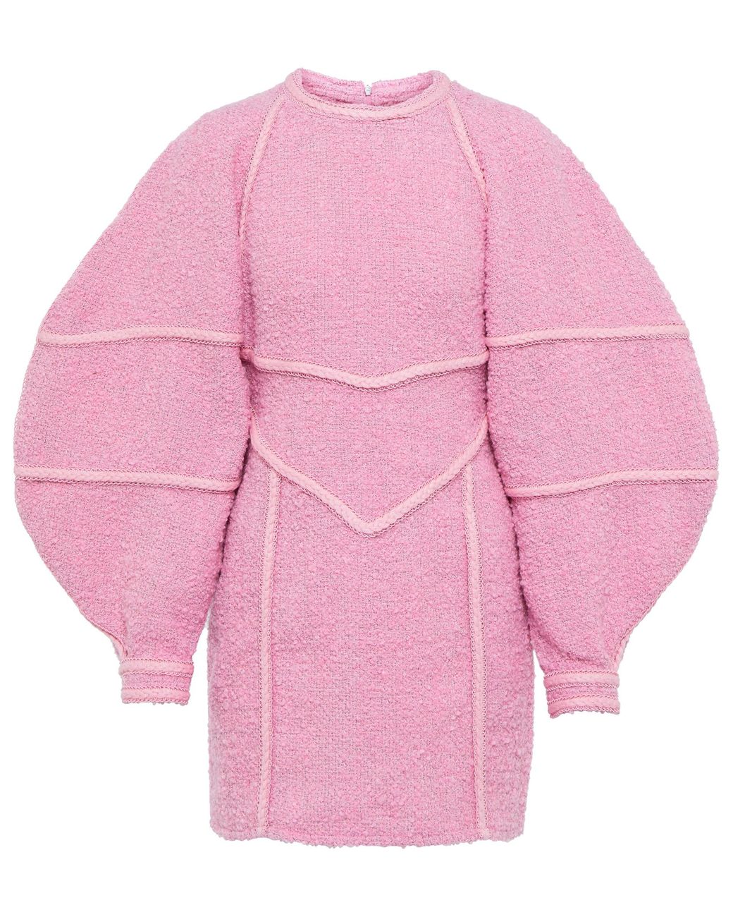 ROTATE BIRGER CHRISTENSEN Darleena Boucle Minidress in Pink | Lyst