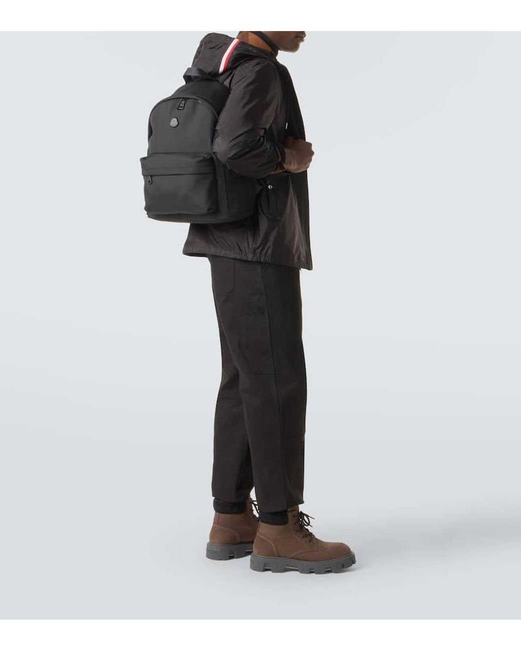 Moncler New Pierrick Backpack in Black for Men | Lyst
