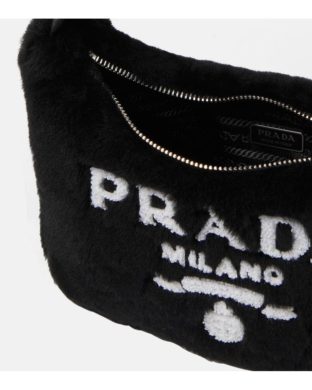 Prada Re-Edition 2000 Bag in Black | Lyst