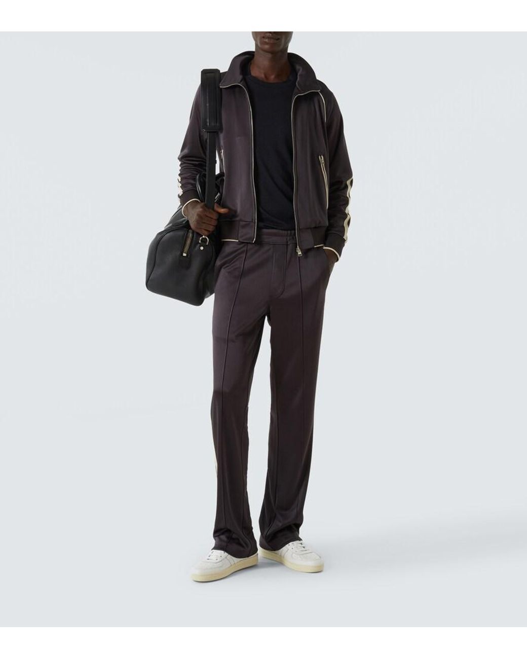 Tom Ford Radcliffe Leather Sneakers in White for Men | Lyst