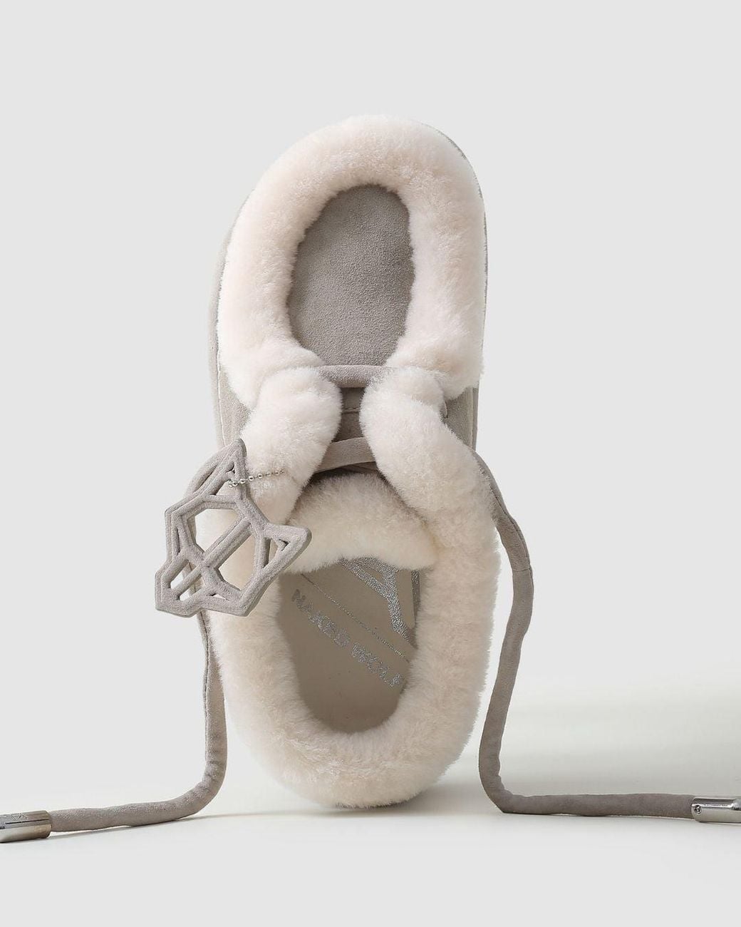 Naked Wolfe Blizzard Yetti Stone Suede in Grey | Lyst UK