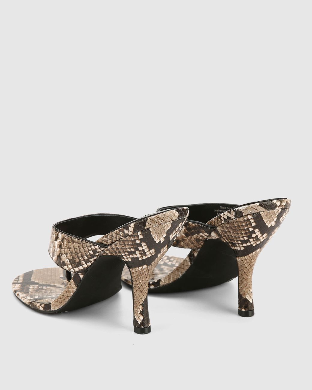 Naked Wolfe Martine Snake in Metallic | Lyst UK