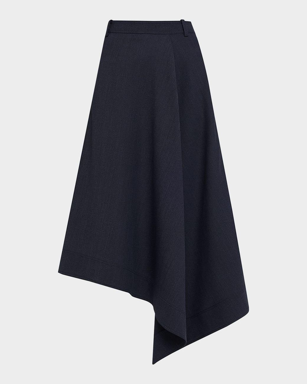A.L.C. Gael Asymmetric Midi Skirt in Blue | Lyst