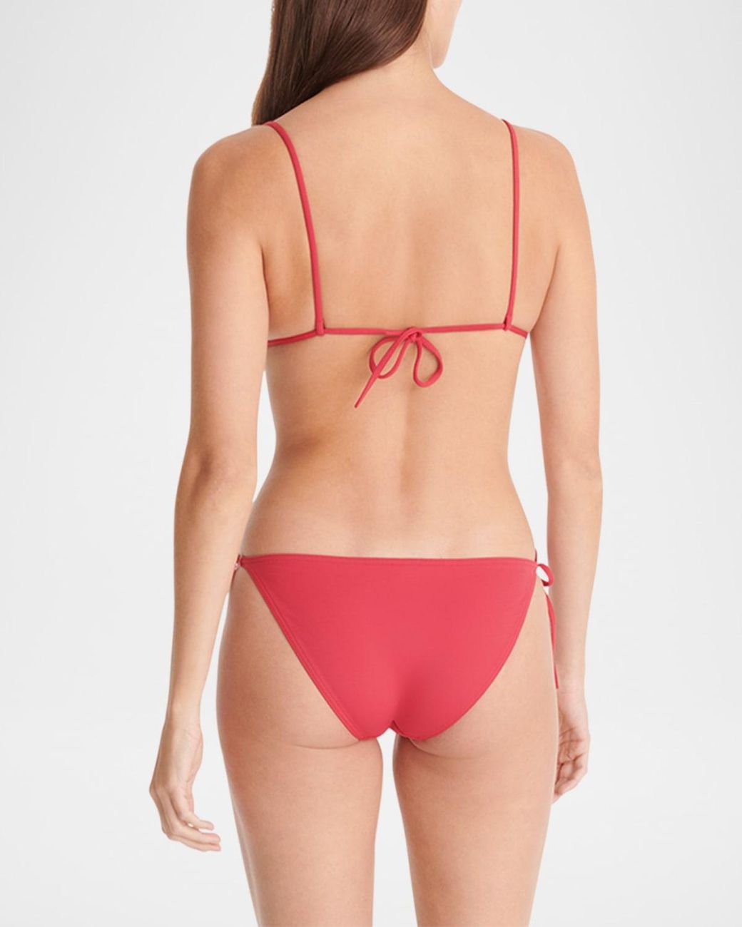 Eres Mouna Triangle Bikini Top in Red | Lyst
