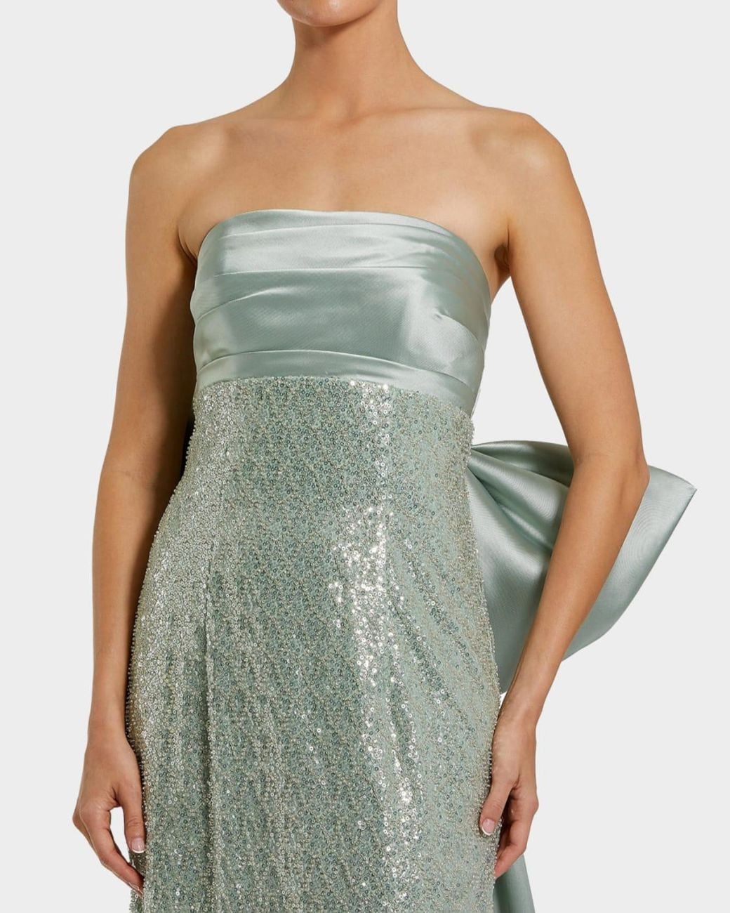 Mac Duggal Sequin Column Gown